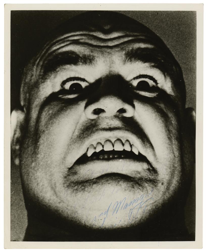 Tor Johnson Signed Photograph | RR Auction