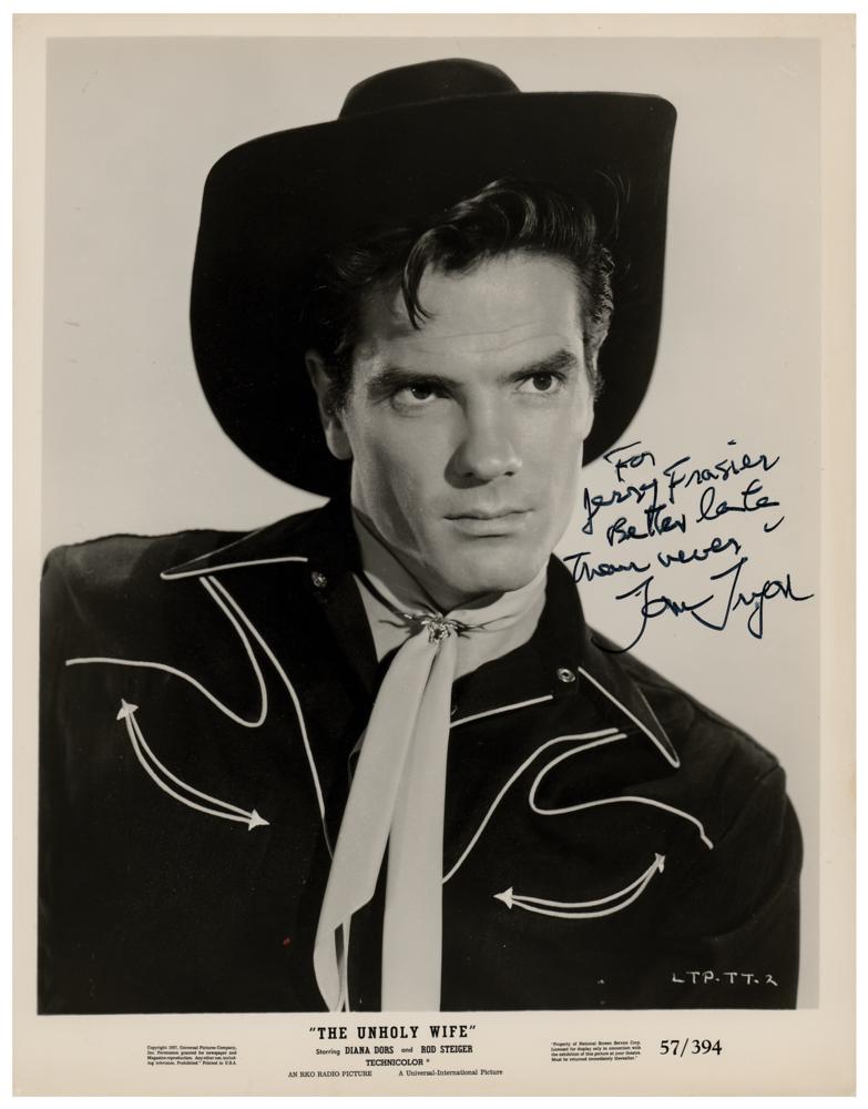 Tom Tryon Signed Photograph | RR Auction