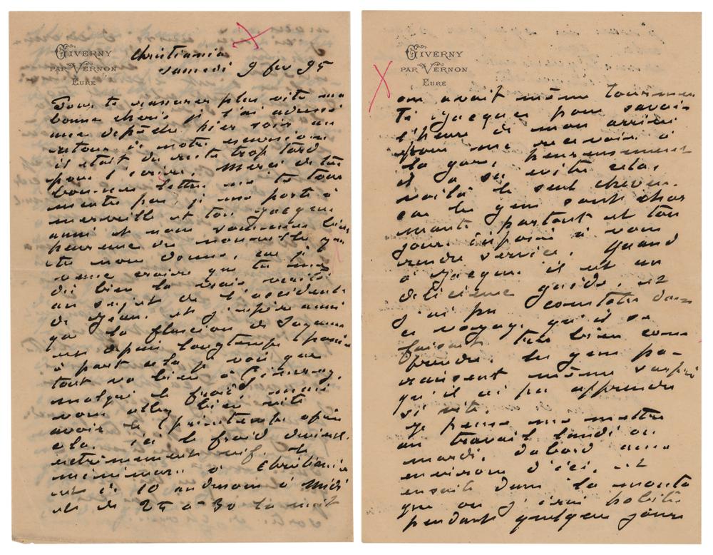 Claude Monet Autograph Letter Signed | RR Auction
