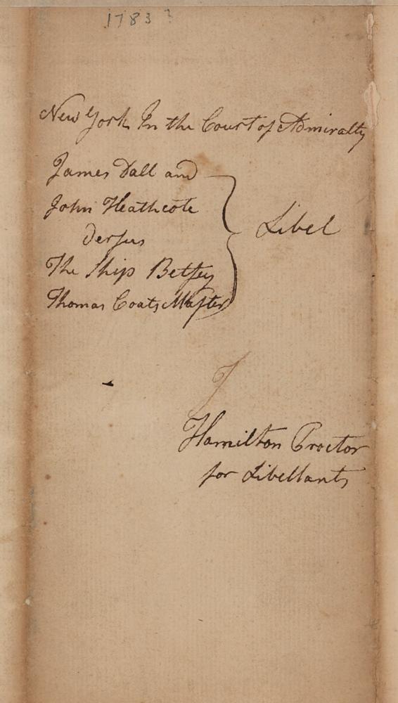 Alexander Hamilton Twice-Signed Autograph Document | RR Auction