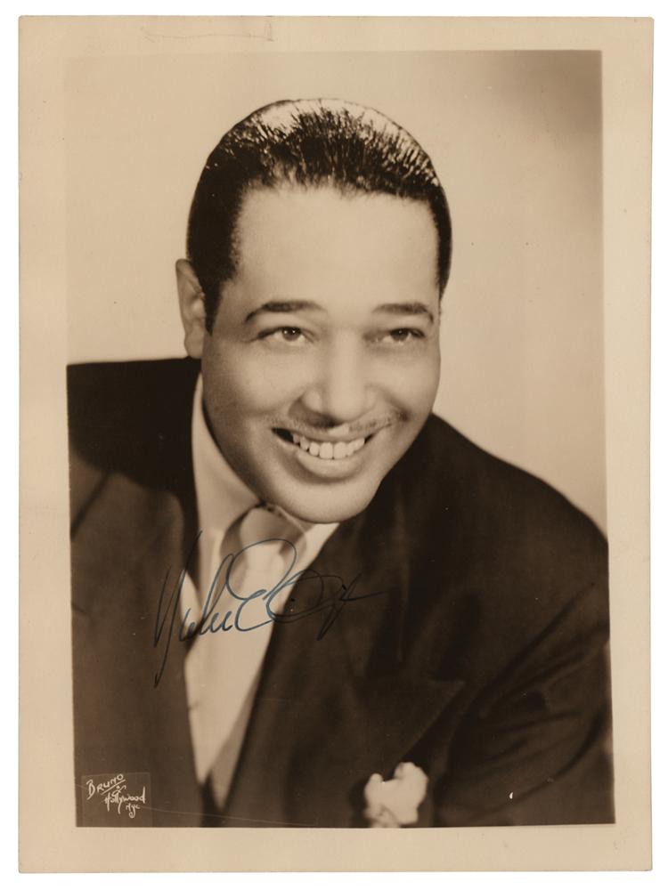 Duke Ellington Signed Photograph | RR Auction