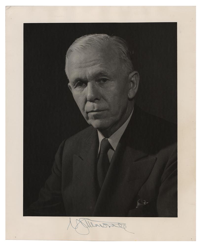 George C. Marshall Signed Photograph | RR Auction