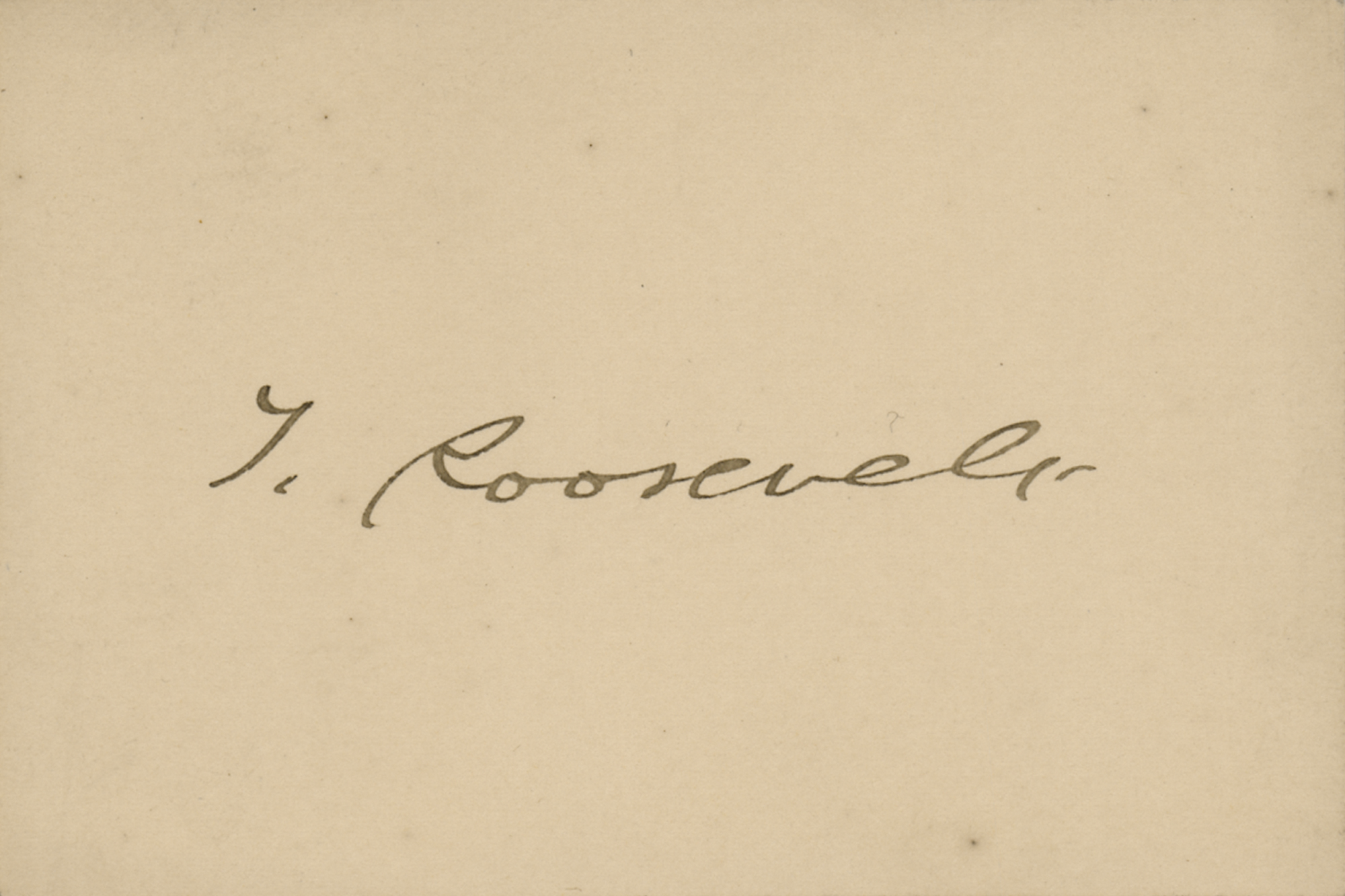 Theodore Roosevelt Signature | RR Auction