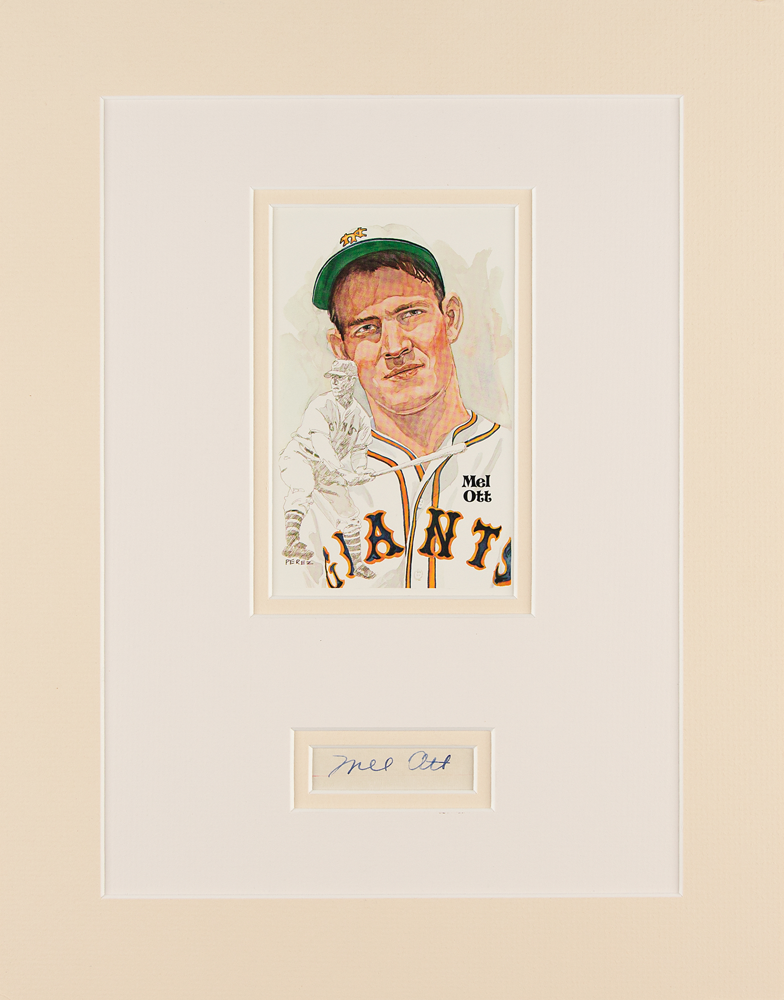 Mel Ott Signature | RR Auction
