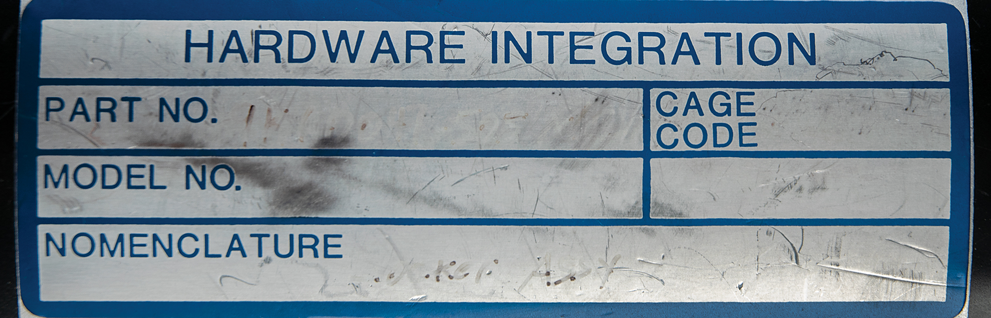 Spacehab Storage Locker Assembly [Attested to as Flown by Astrotech]