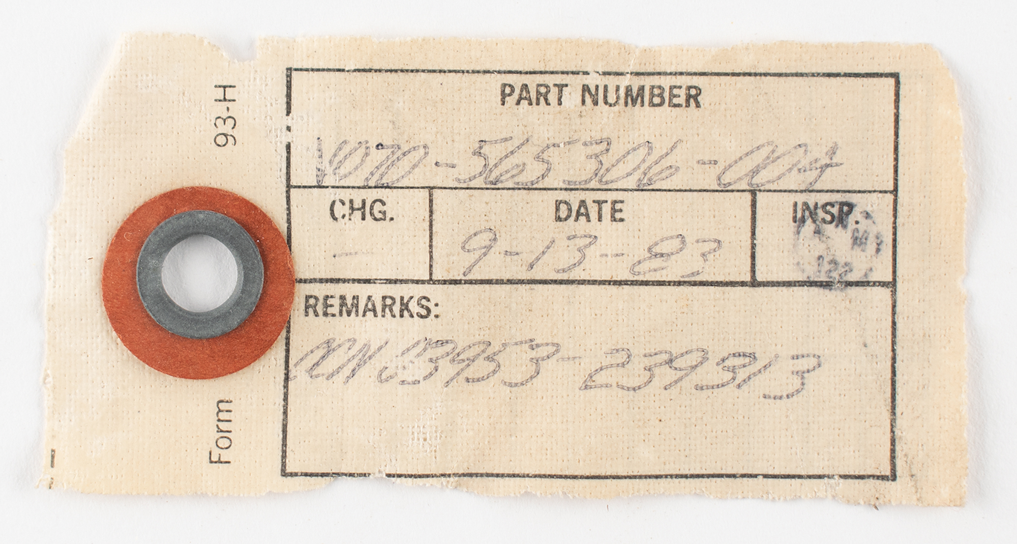 Space Shuttle Orbiter Umbilical Connector Plate | RR Auction