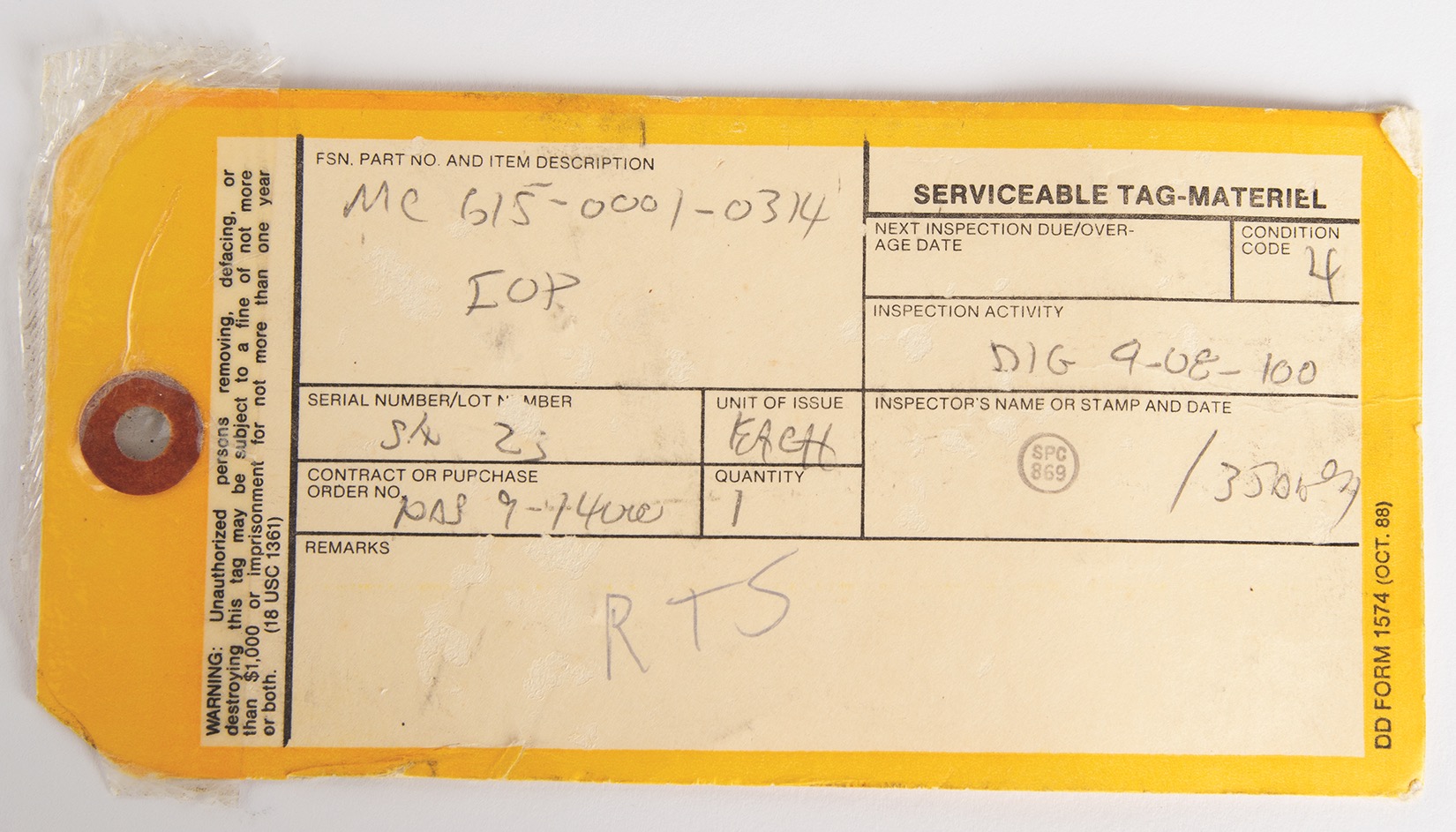 Space Shuttle Flown General Purpose Computer: CPU and IOP - 20