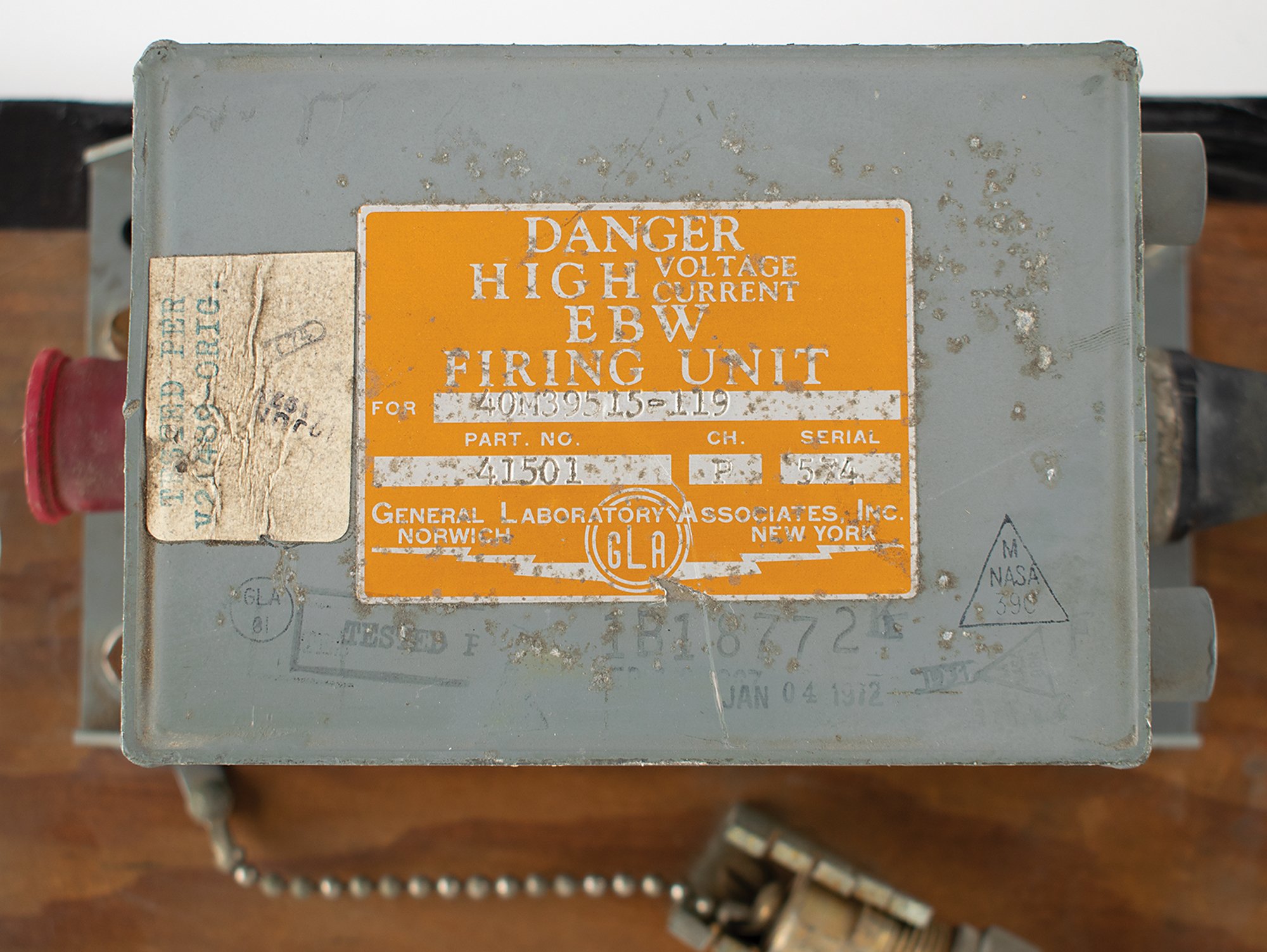 Saturn V Third Stage Exploding Bridge Wire (EBW) Firing Unit | RR