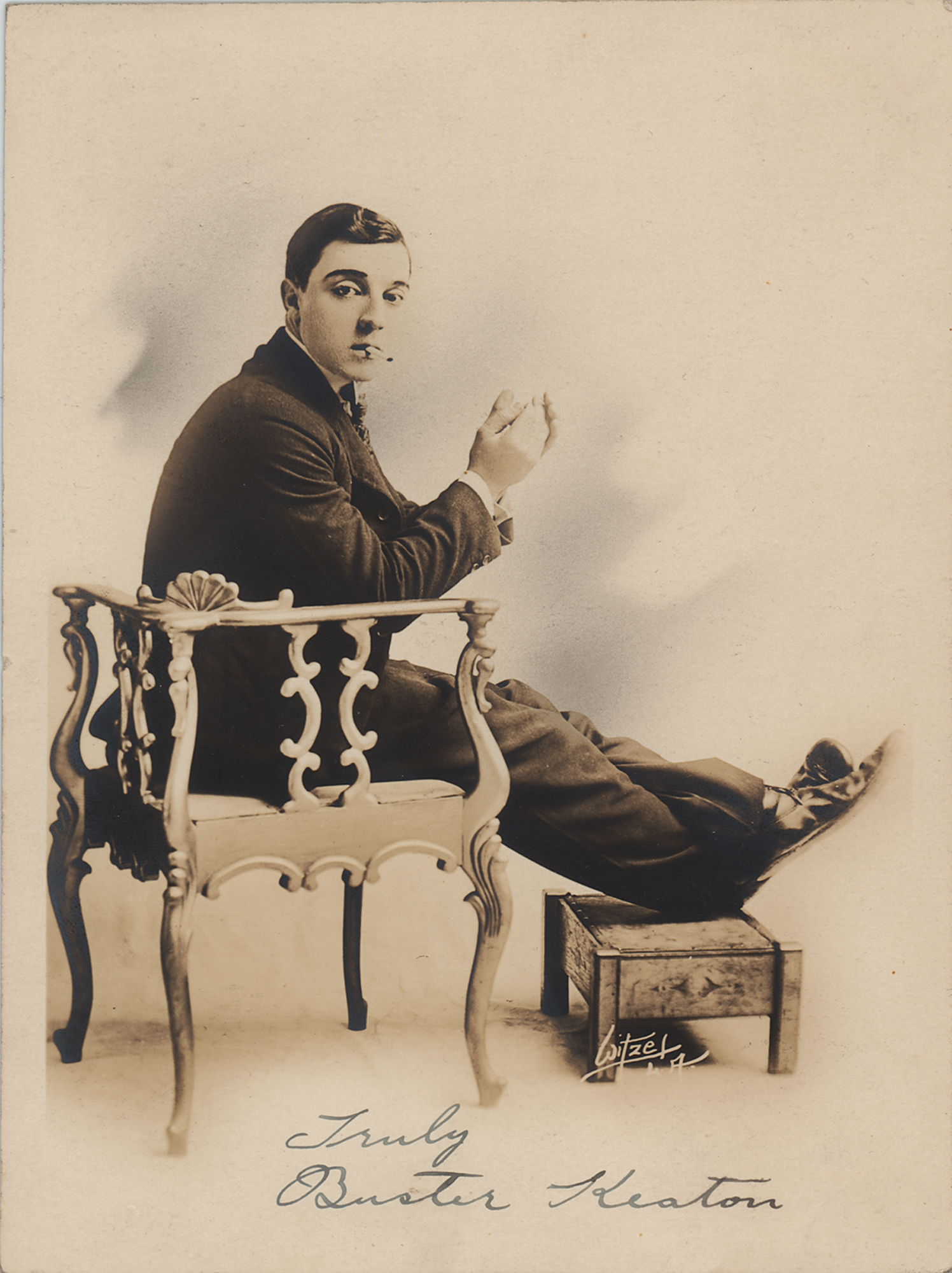 Buster Keaton Signed Photograph | RR Auction