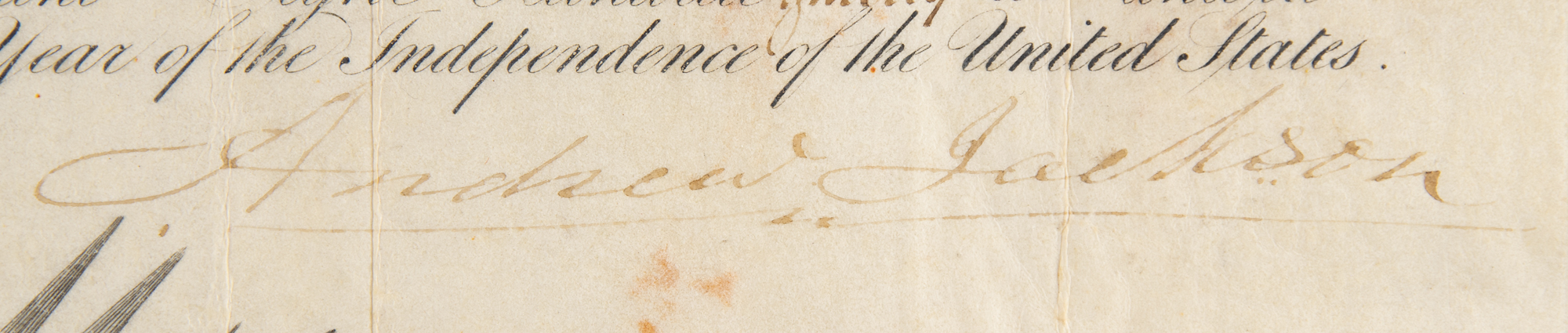 Andrew Jackson Document Signed as President | RR Auction