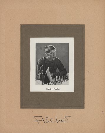 Bobby Fischer and Chess Champions (4) Signed Photographs | RR Auction