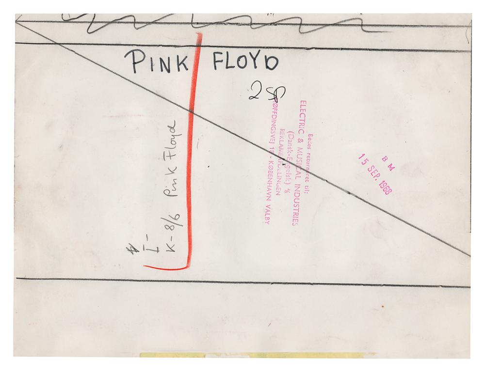 Pink Floyd Original Publicity Photograph (1968) | RR Auction