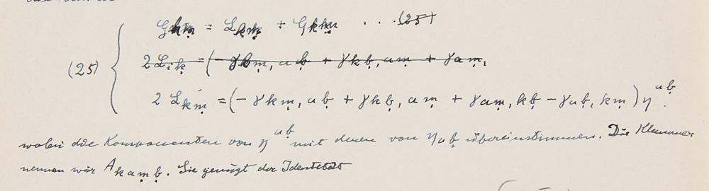 Albert Einstein Handwritten Scientific Manuscript | RR Auction
