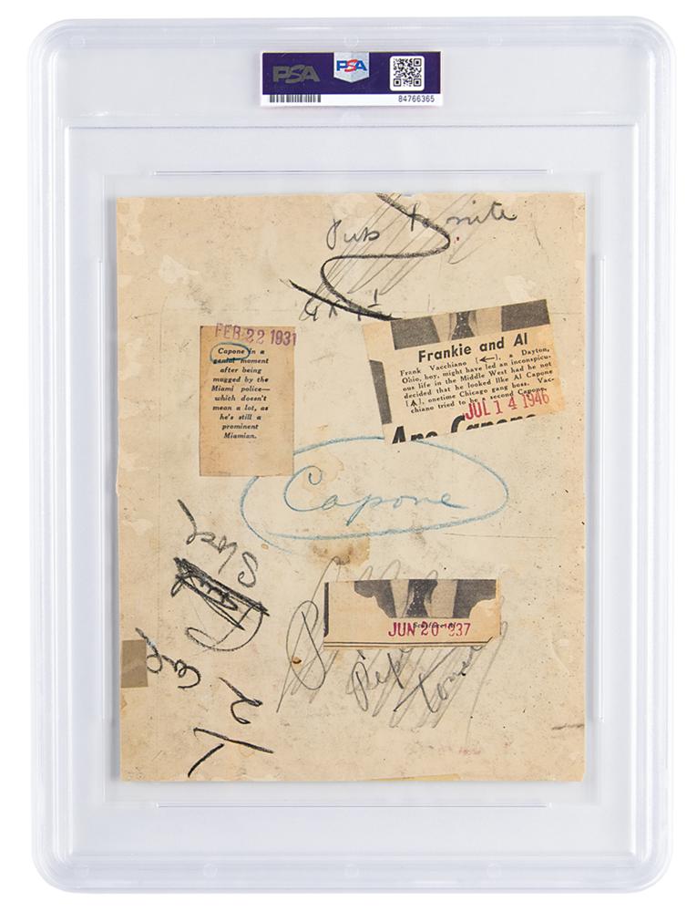 Al Capone Original 'Type III' Photograph | RR Auction