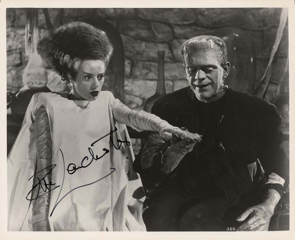 Elsa Lanchester Signed Photograph | RR Auction