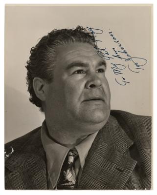 Tor Johnson Signed Photograph | RR Auction