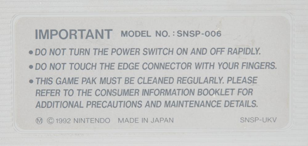 The Adventures of Batman & Robin - Super Nintendo (SNES) Sample