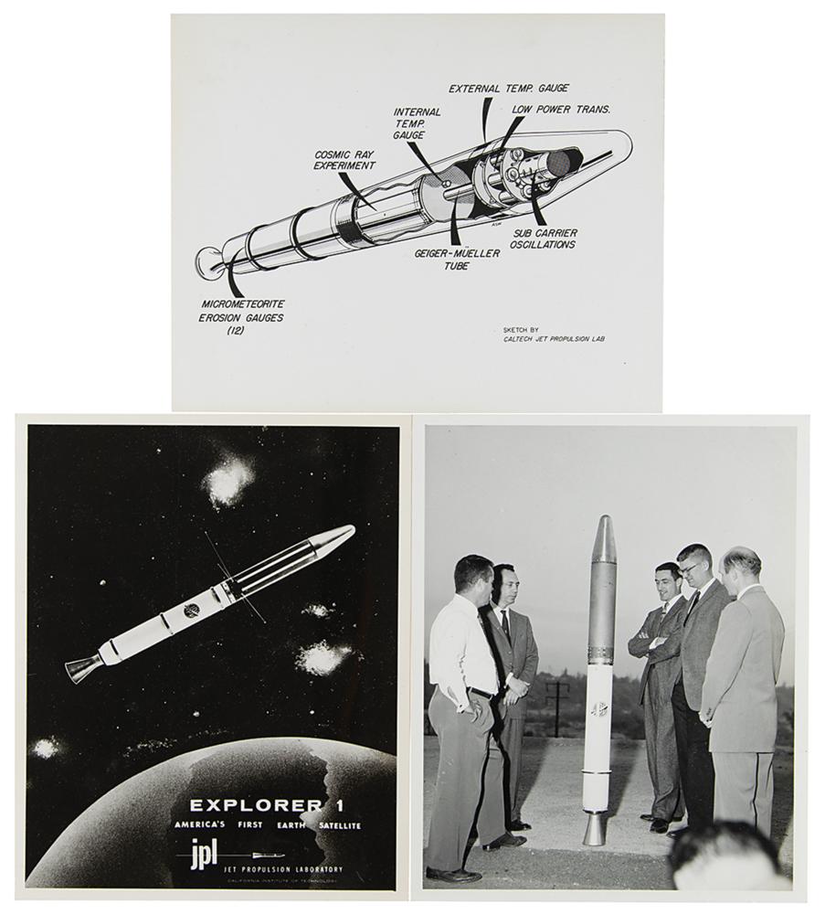 Explorer 1 (3) Original Photographs | RR Auction