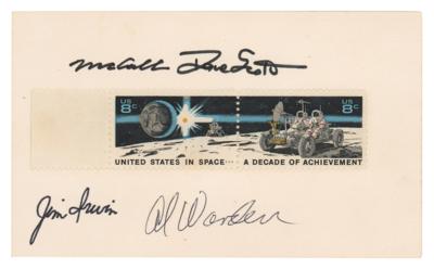 Apollo 15 and Robert McCall Signatures | RR Auction