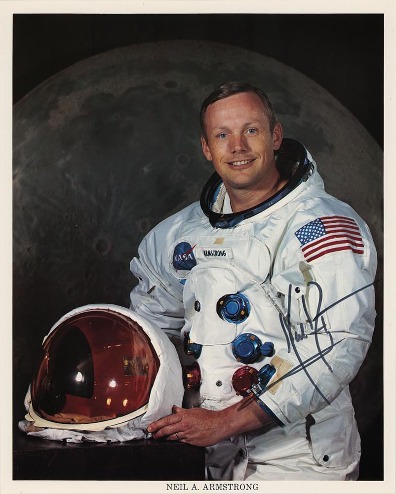 Neil Armstrong Signed Photograph | RR Auction