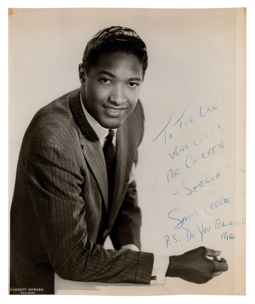 Sam Cooke Signed Photograph | RR Auction