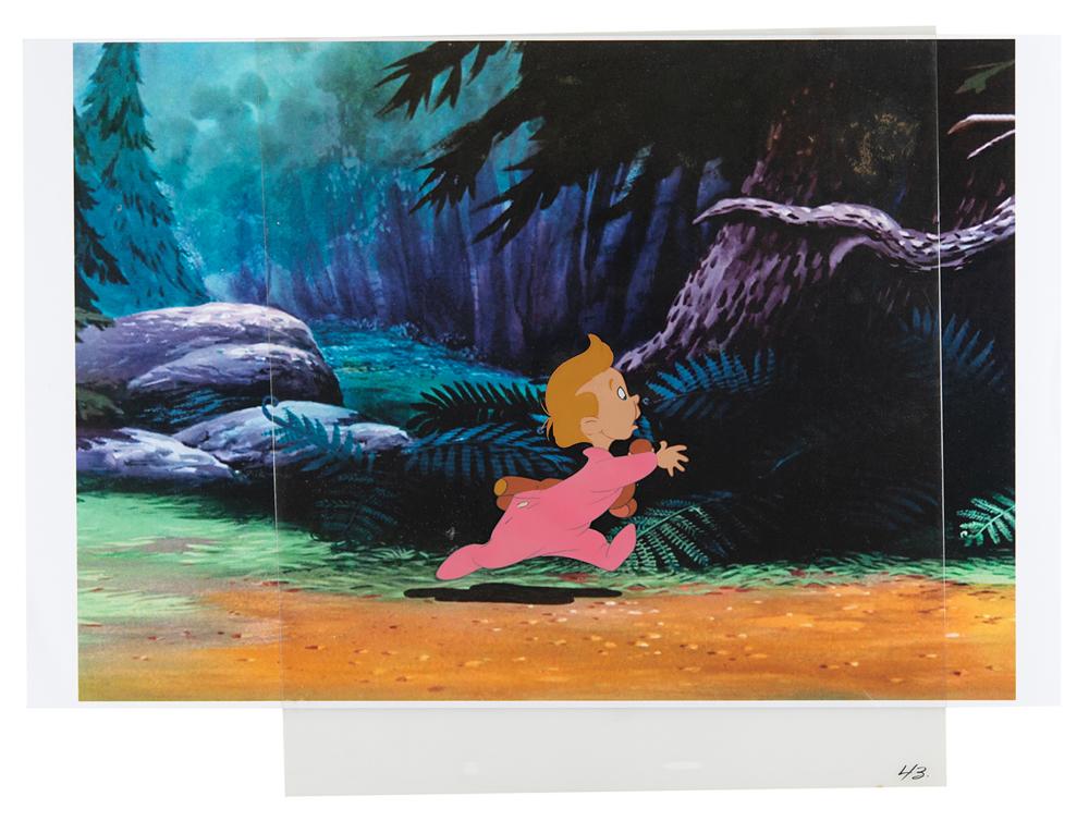 Michael Darling production cel from Peter Pan | RR Auction