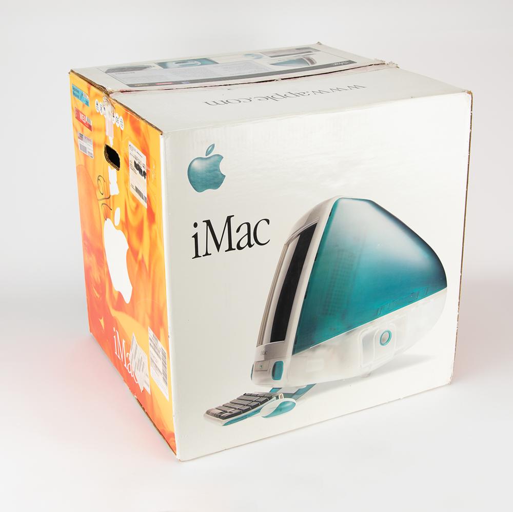 Del Yocam's 'Bondi Blue' iMac G3 Computer | RR Auction