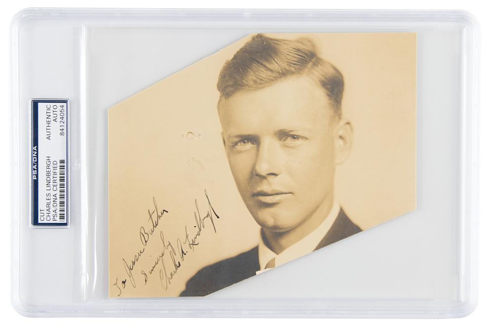 Charles Lindbergh Signed Photograph | RR Auction
