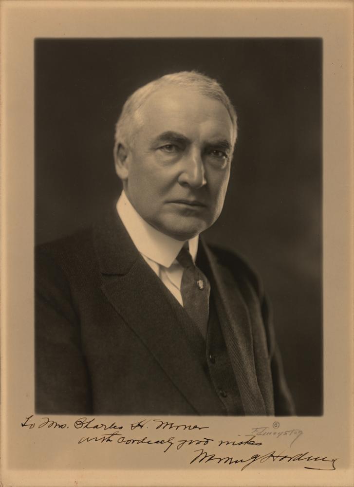 Warren G. Harding Signed Photograph | RR Auction