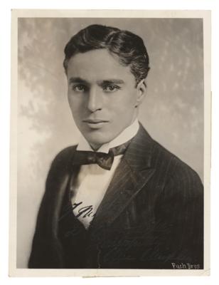 Charlie Chaplin Signed Photograph | RR Auction