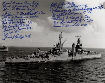 USS Indianapolis Signed Photograph | RR Auction