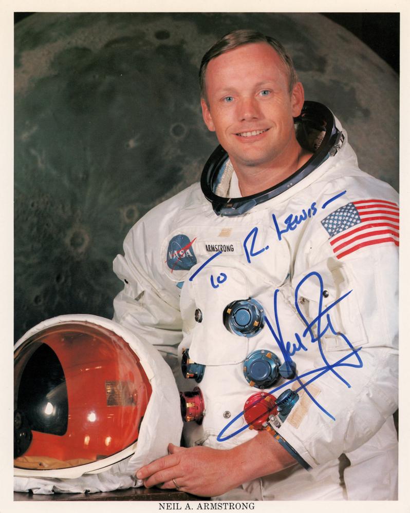 Neil Armstrong Signed Photograph | RR Auction