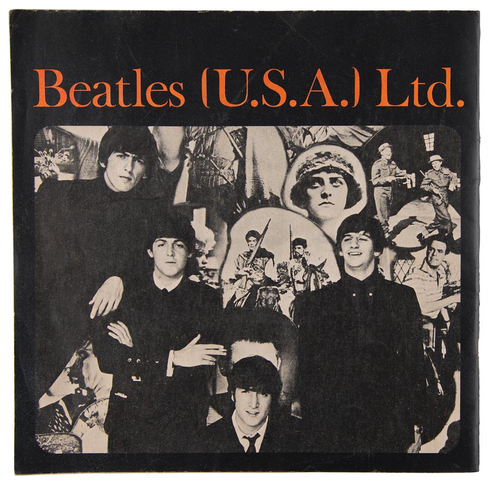 Impossibly rare Beatles program signed on the day of their historic