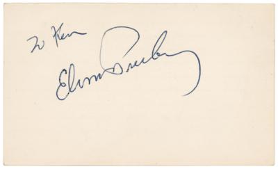 Elvis Presley Signature | RR Auction