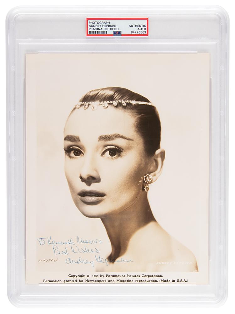 Audrey Hepburn Signed Photograph | RR Auction