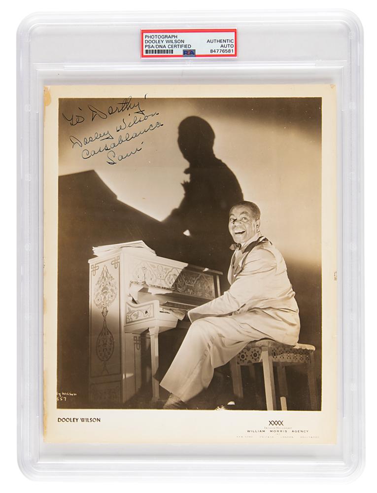 Casablanca: Dooley Wilson Signed Photograph | RR Auction