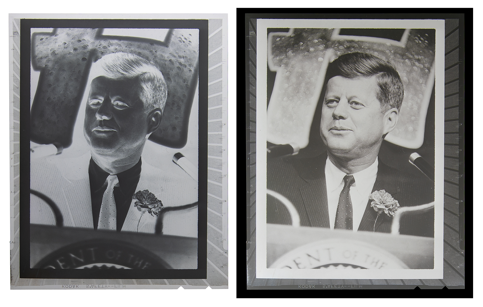 John F. Kennedy Photograph and Itinerary Collection from the Estate of