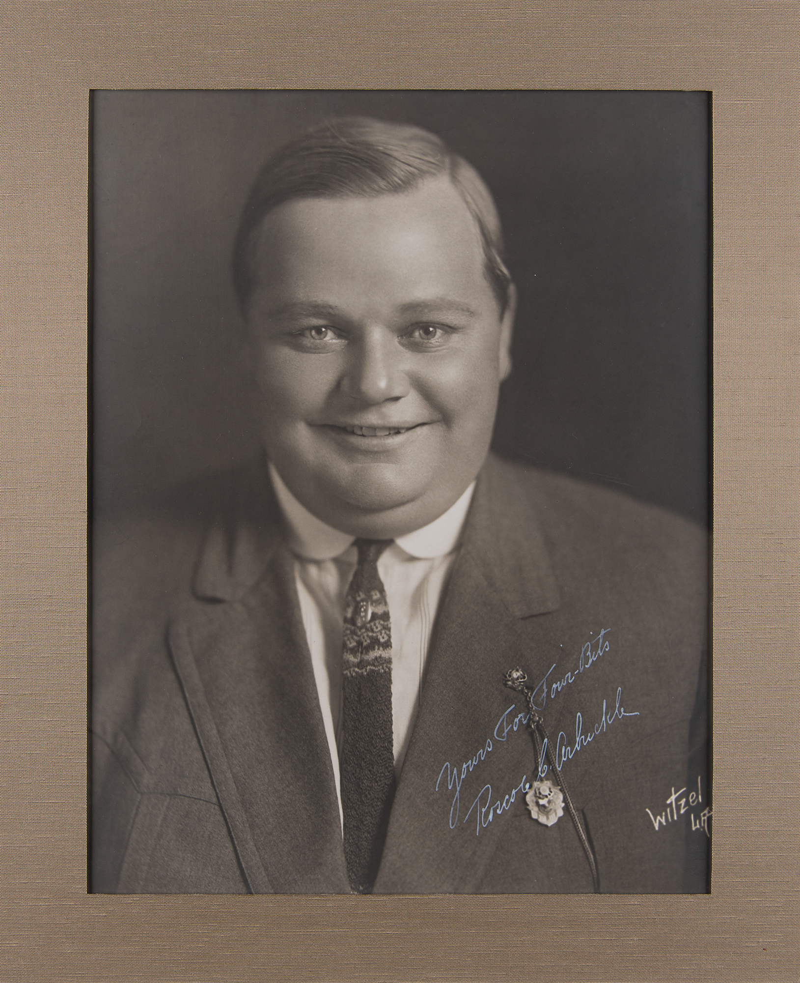 Roscoe 'Fatty' Arbuckle Signed Oversized Photograph | RR