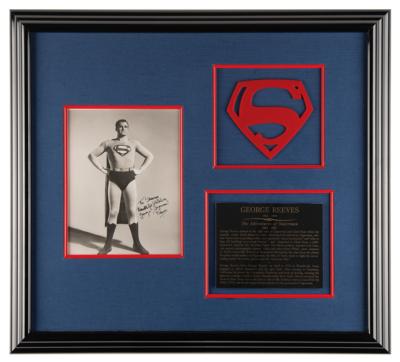 George Reeves Signed Photograph as Superman | RR Auction