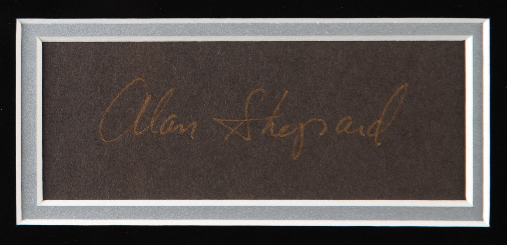 Alan Shepard Signature | RR Auction