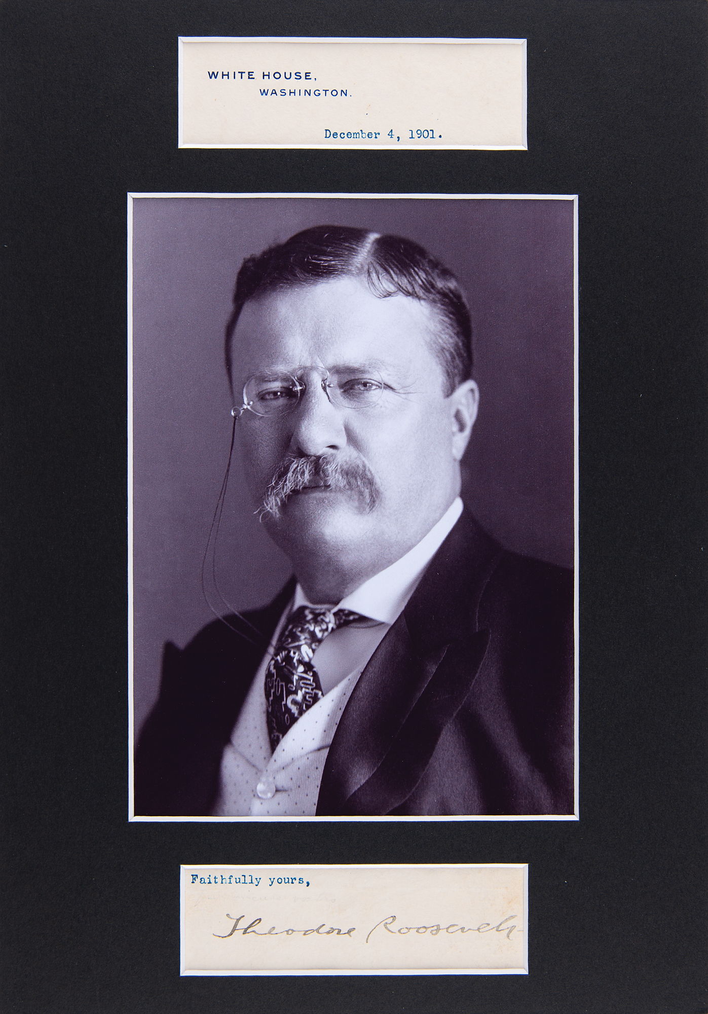 Theodore Roosevelt Signature | RR Auction