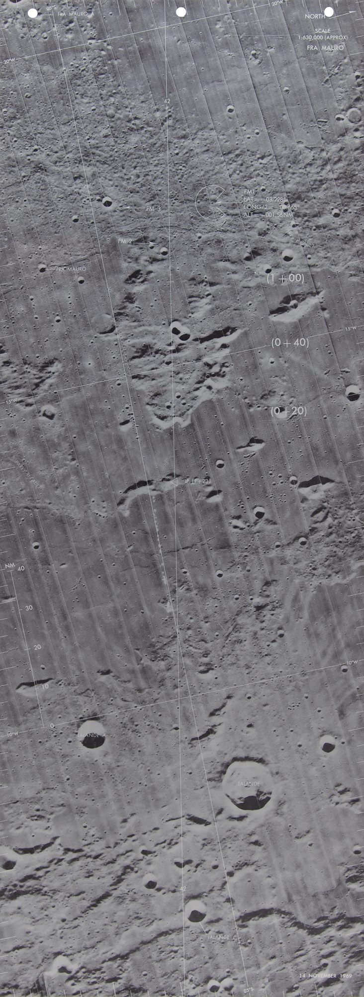 Apollo 12 Command Module and Lunar Module Maps and Charts | RR Auction