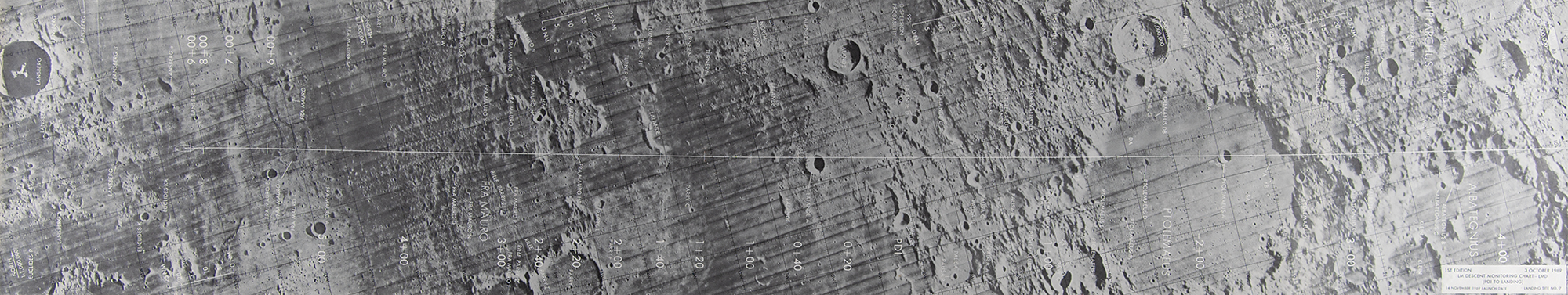 Apollo 12 Command Module and Lunar Module Maps and Charts | RR Auction