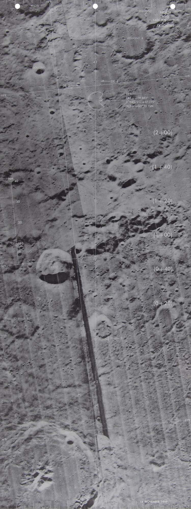 Apollo 12 Command Module and Lunar Module Maps and Charts | RR Auction