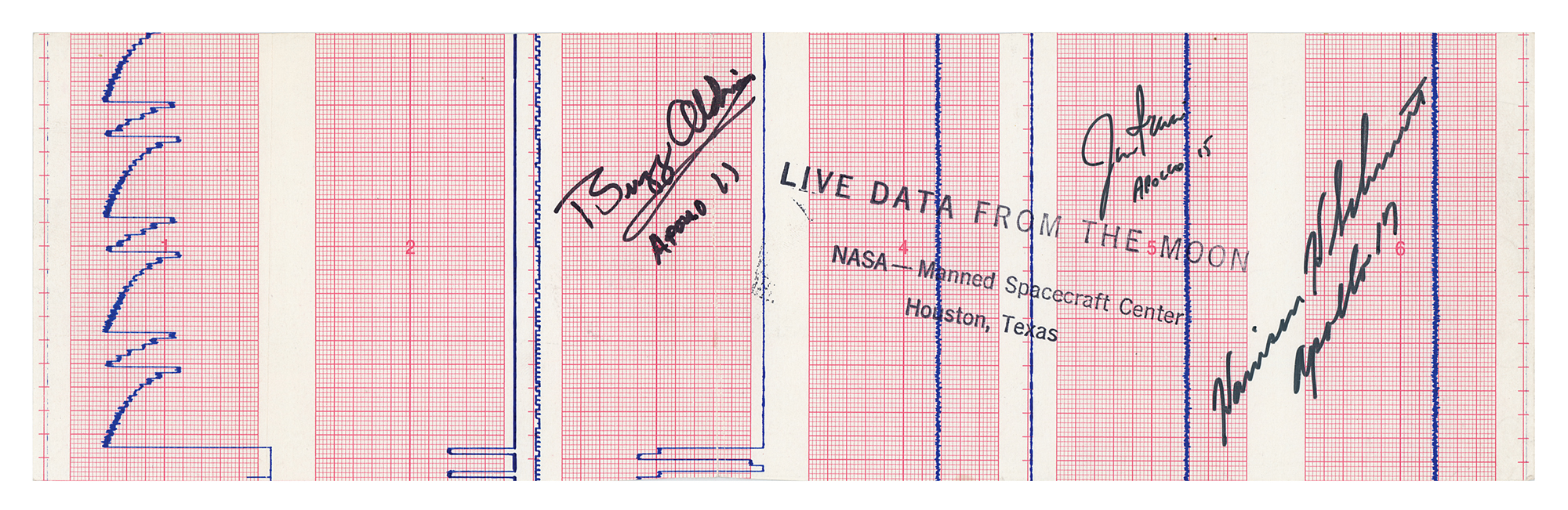 Moonwalkers: Buzz Aldrin, Jim Irwin, and Harrison Schmitt Signed
