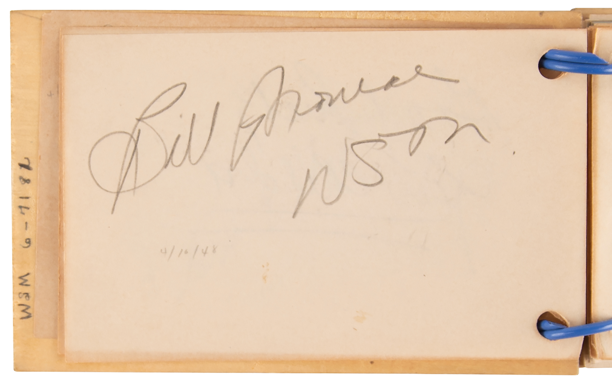 Hank Williams and the Grand Ole Opry Signed Autograph Book - Signed at