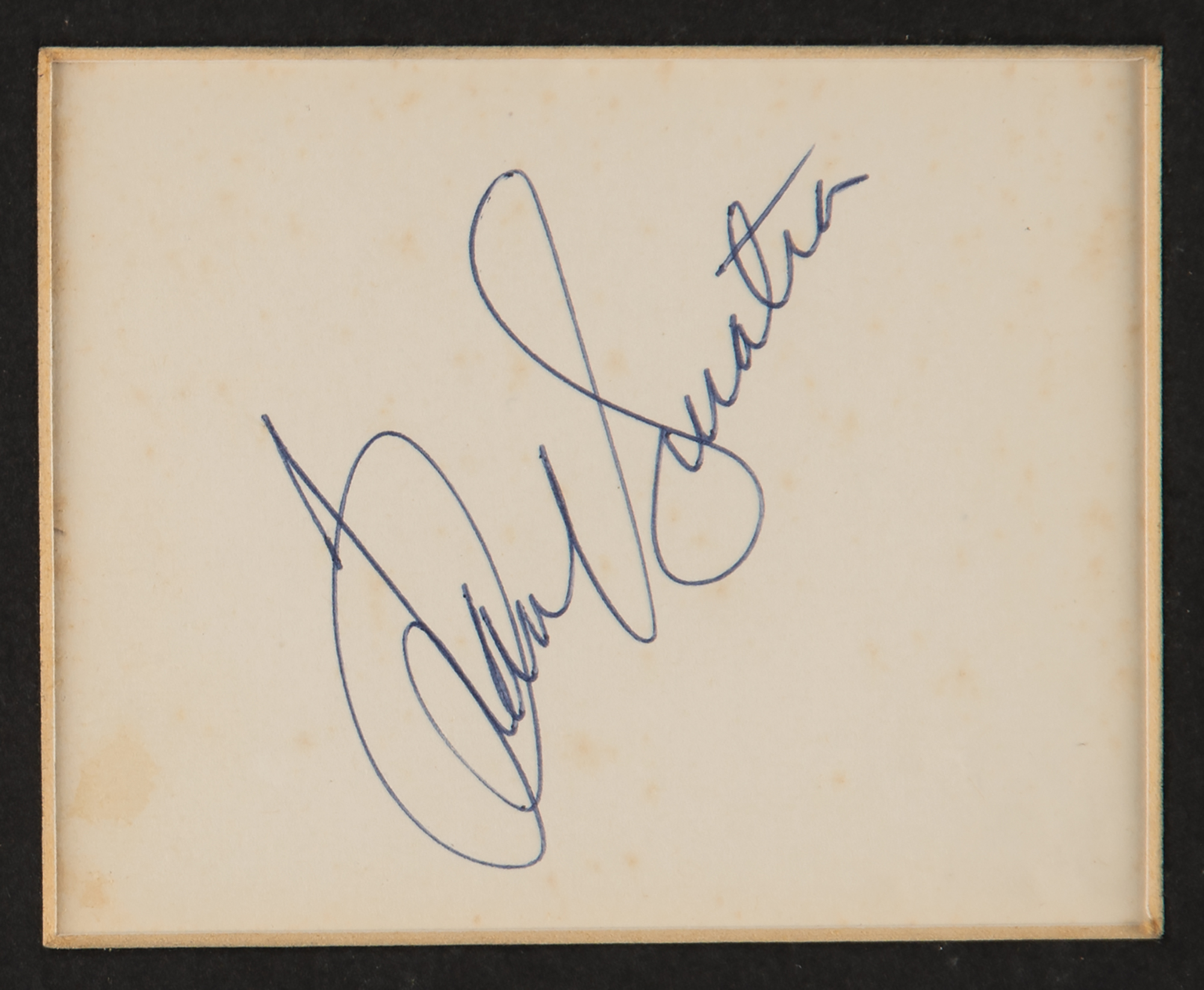 Frank Sinatra Signature | RR Auction