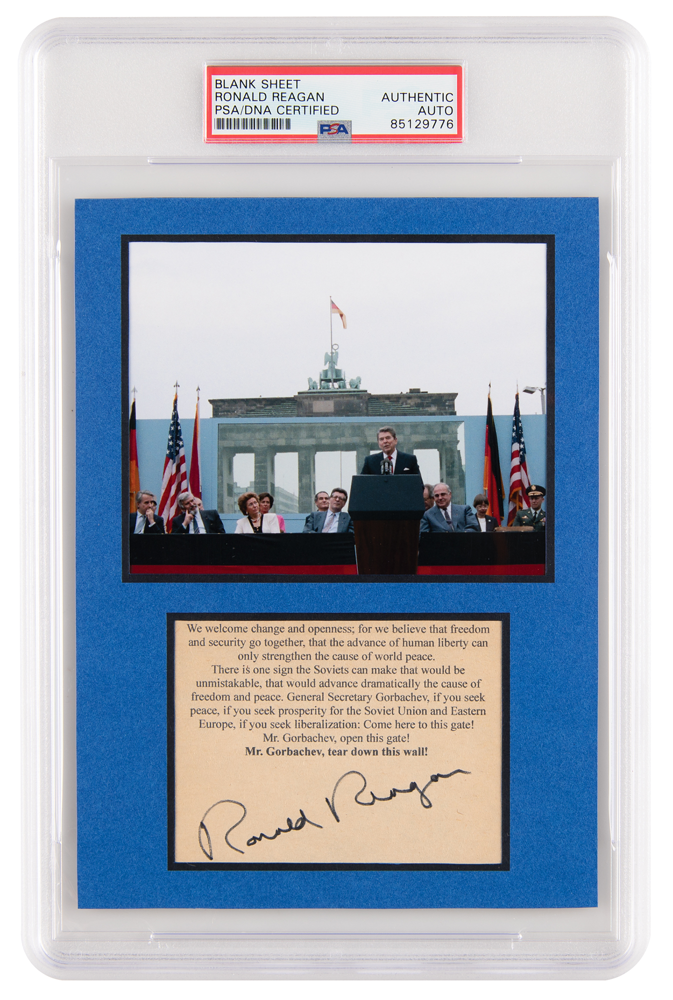 Ronald Reagan Signature | RR Auction