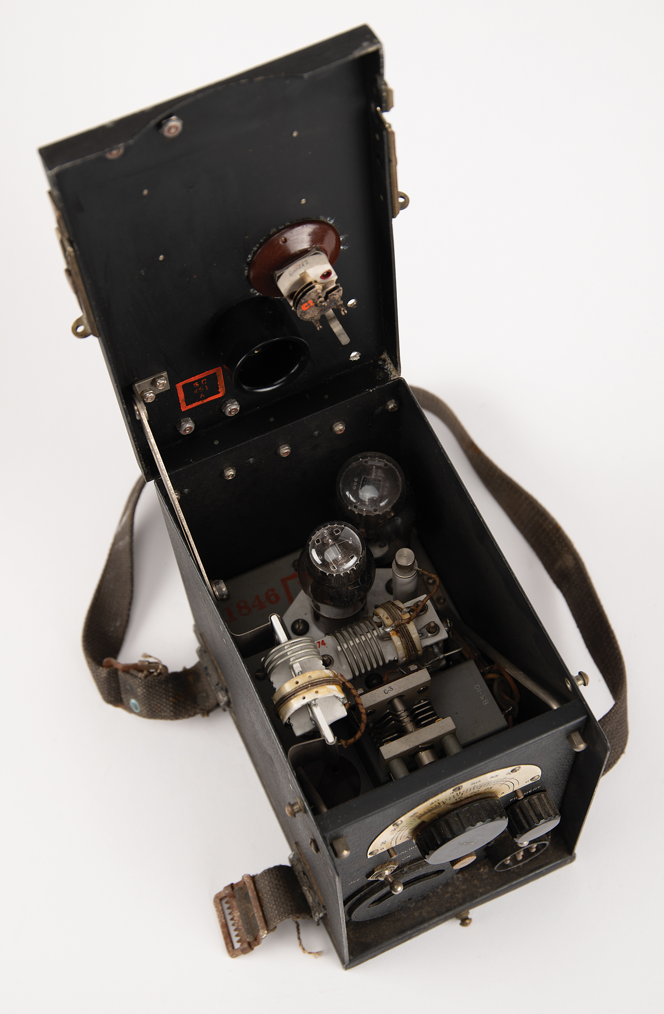 WWII US Army Signal Corps BC-222 Radio Receiver & Transmitter | RR