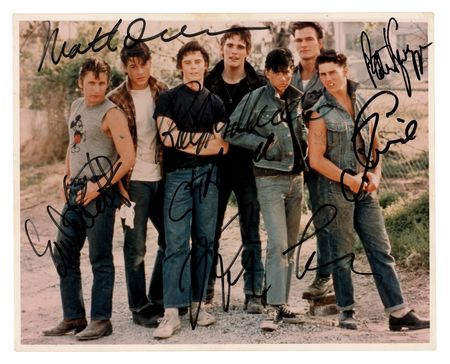 The Outsiders Signed Photograph | RR Auction
